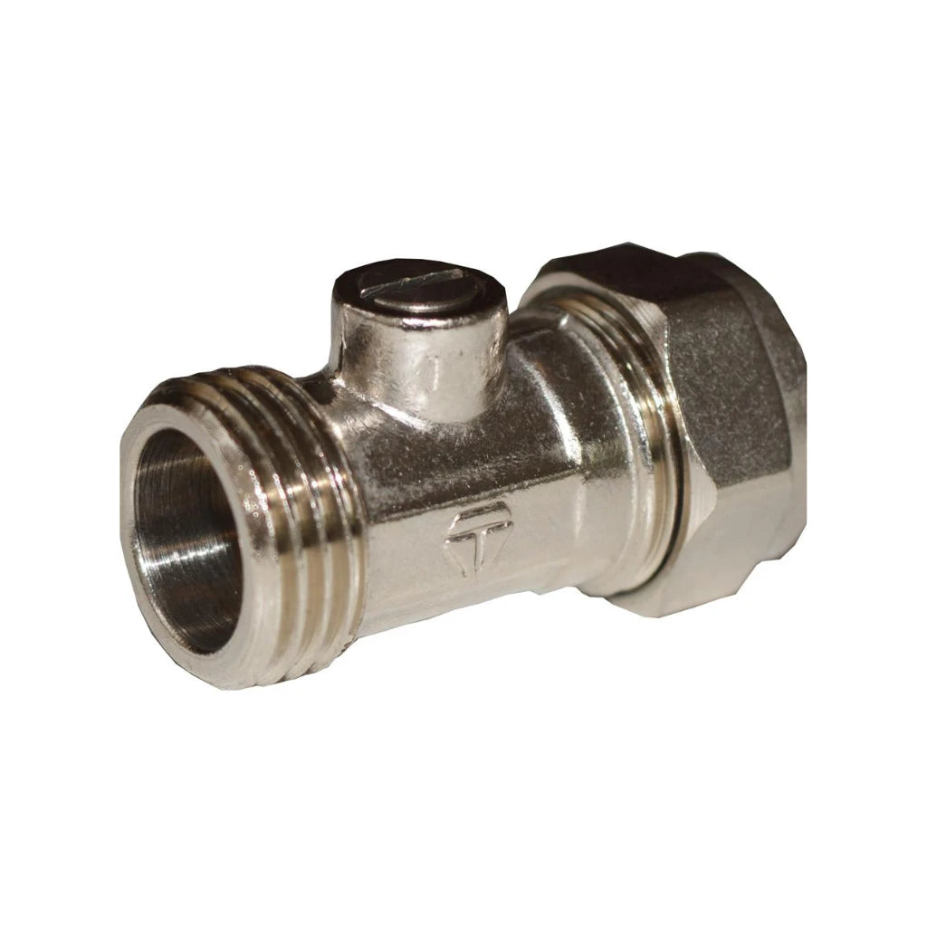 15MM Compression ISO Valve Flat Face – Hartlepool Plumbing Supplies